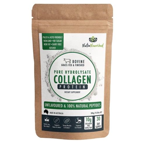 PURE HYDROLYSATE COLLAGEN BOVINE POWDER 300g