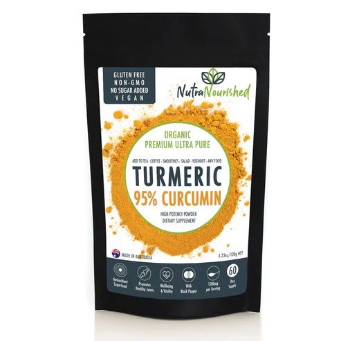 PURE ORGANIC 95% CURCUMIN POWDER 60g